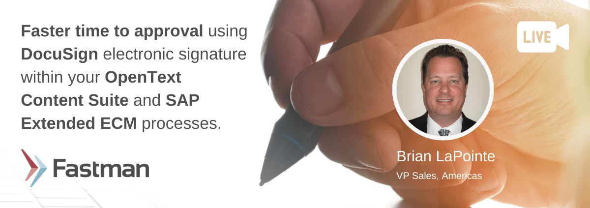 Faster time to approval using DocuSign electronic signature within your ...
